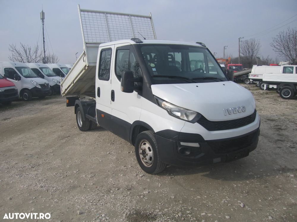 Second hand Iveco DAILY 35 C 13, 7 LOC. BASCULABIL, CLIMA MANUALA ...