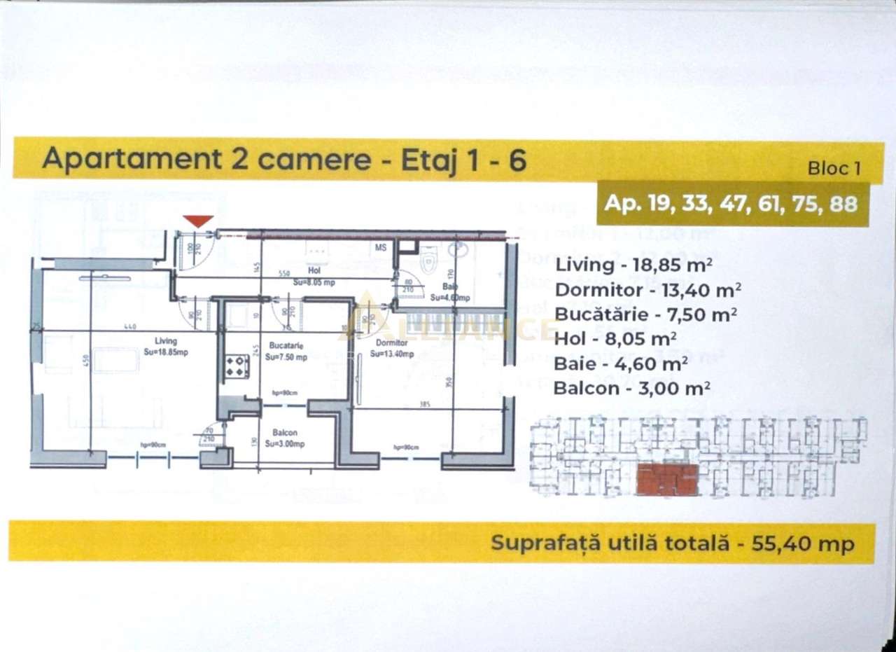2 camere, apartament de vanzare - Bucuresti (judet), Sectorul 4 ...