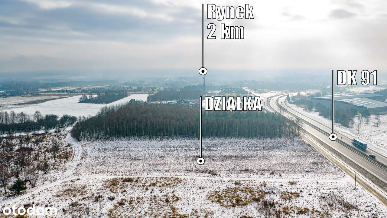 10 185 m², działka na sprzedaż - ul. Częstochowska, Koziegłowy ...