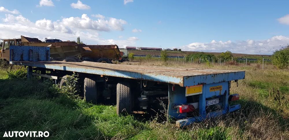 Second hand Nooteboom Trailer Platformă 3 axe - 6 500 EUR - Autovit