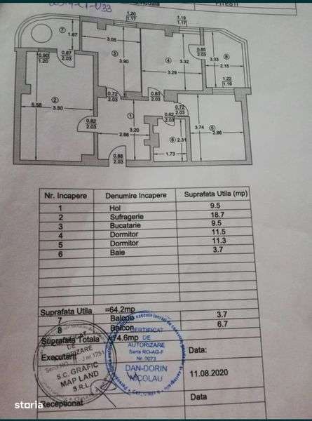 3 camere, apartament de vanzare - Arges (judet), Pitesti - 9136057 ...