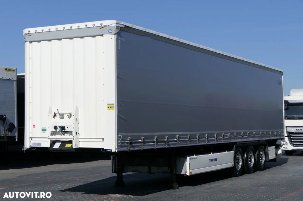 Second hand Krone SEMIREMORCI / STANDARD / AXIE RIALATA / PALLET BOX ...