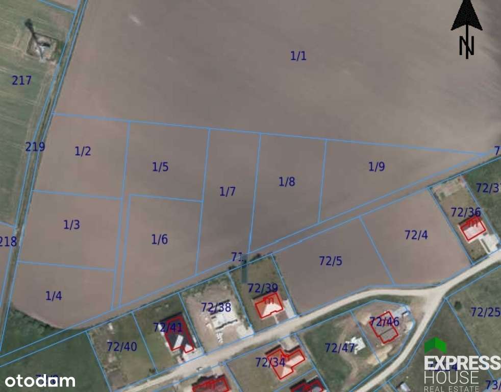 3 000 m², działka na sprzedaż - Mokronos Górny, wrocławski ...