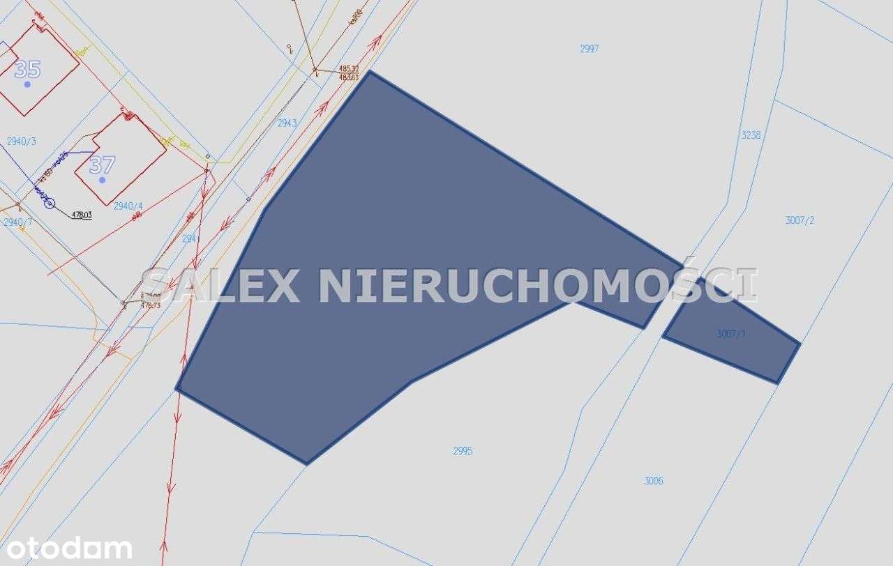 1 913 m², działka na sprzedaż - Brenna, cieszyński, śląskie - 67590539 ...