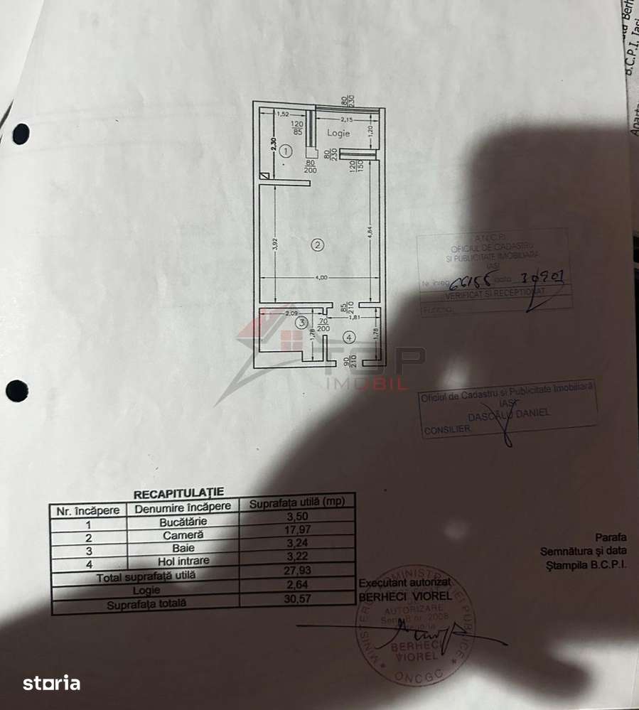 1 Cameră, apartament de vanzare - Iasi (judet), Tatarasi Nord ...