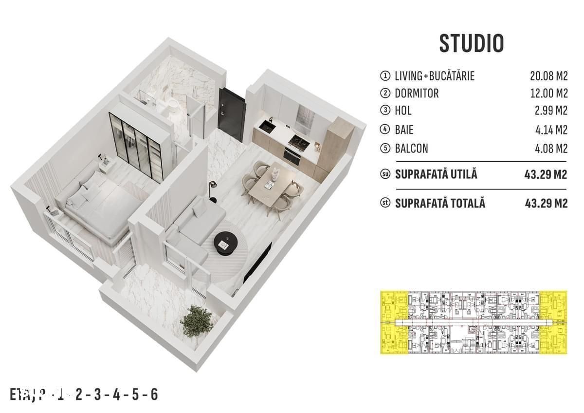 Vand studio langa statie stb 478 Militari, apartamente from City ... Vand studio langa statie stb 478 Militari, apartamente from City ...