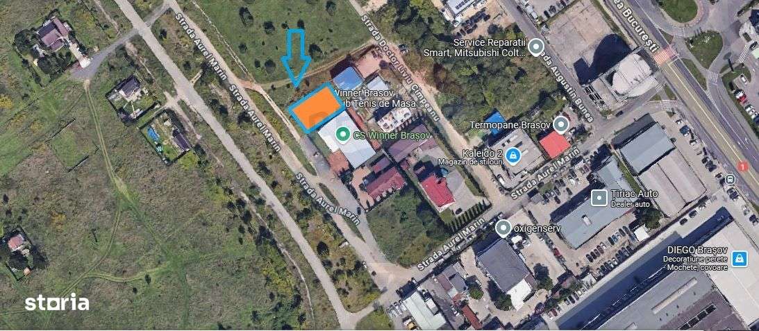 315 m², teren de vanzare - Brasov (judet), Strada Aurel Marin - 9381523 ...