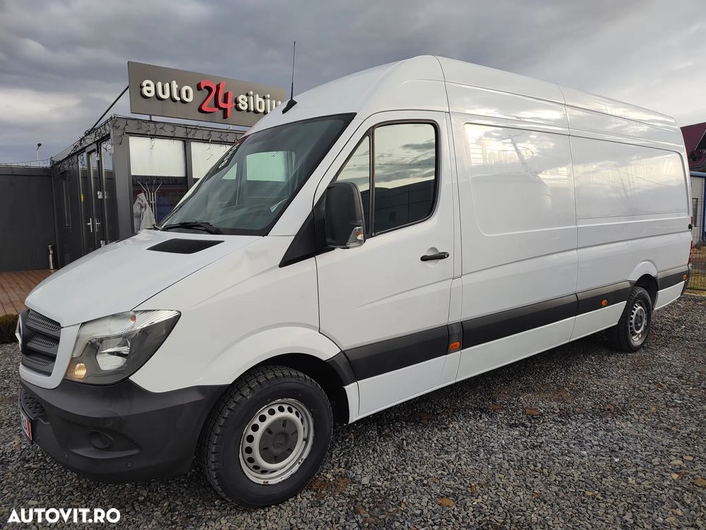 Second hand Mercedes-Benz Sprinter Lung 6 paleti.2018. 3.5 t REMORCABIL ...