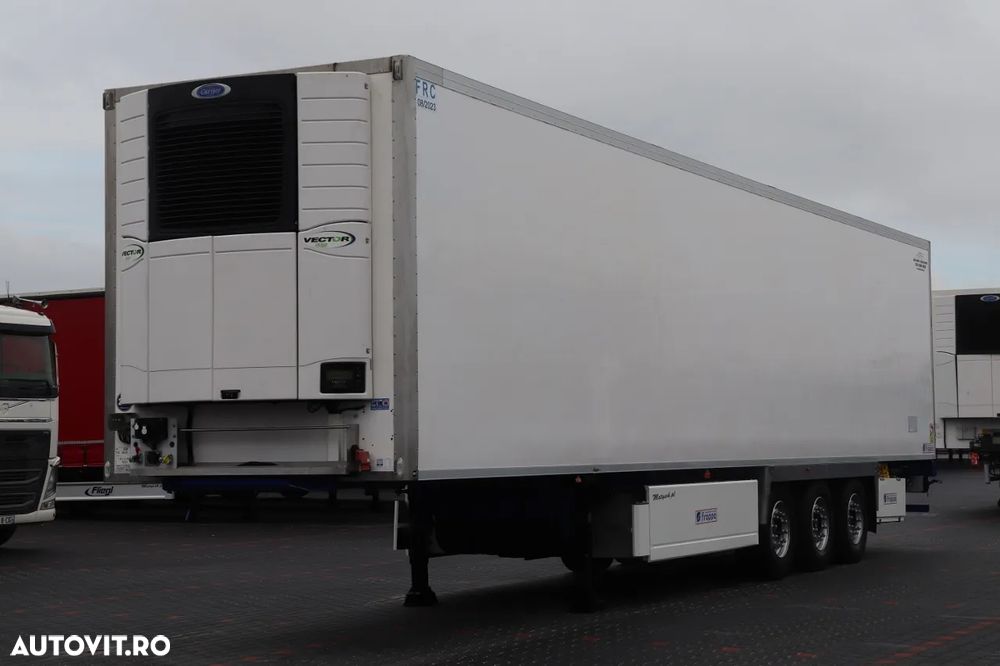 Second hand Merker FRAPPA / SEMI-REMORCĂ FRIGORIFĂ / CARRIER VECTOR 1550 / SAF / PALLET BOX - 17 ...