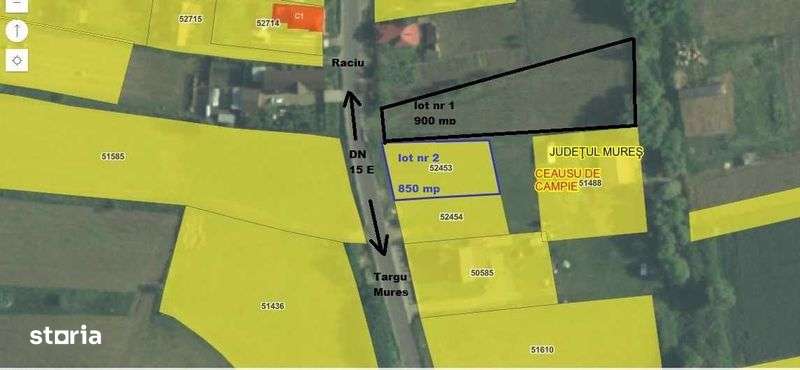 1 750 m², teren de vanzare - Mures (judet), Voiniceni - 10007579 • www ...