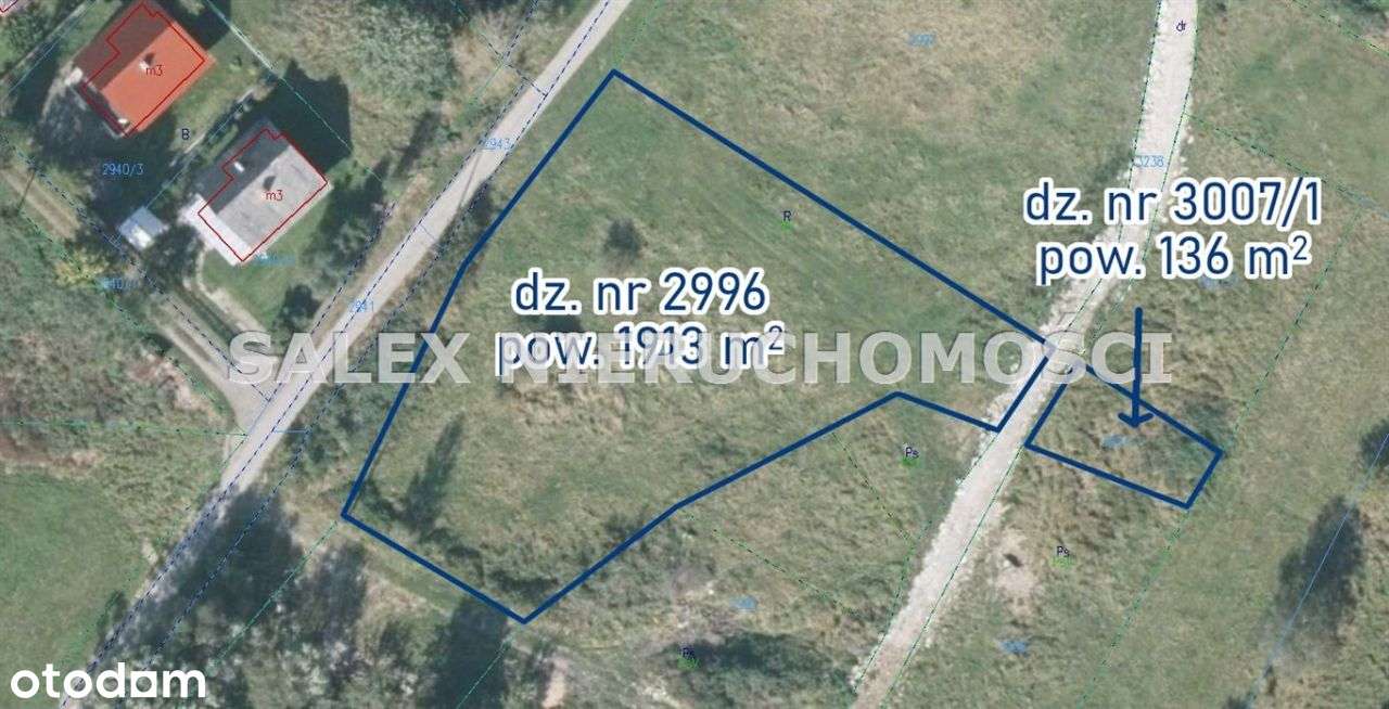 1 913 m², działka na sprzedaż - Brenna, cieszyński, śląskie - 67590539 ...