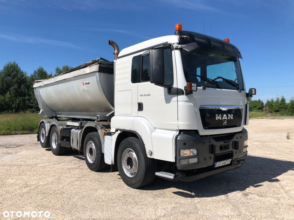 Używany MAN TGS 35.540 ORG 260TKM. 8X2 WYWROTKA DO ASFALTU - 185 000 ...