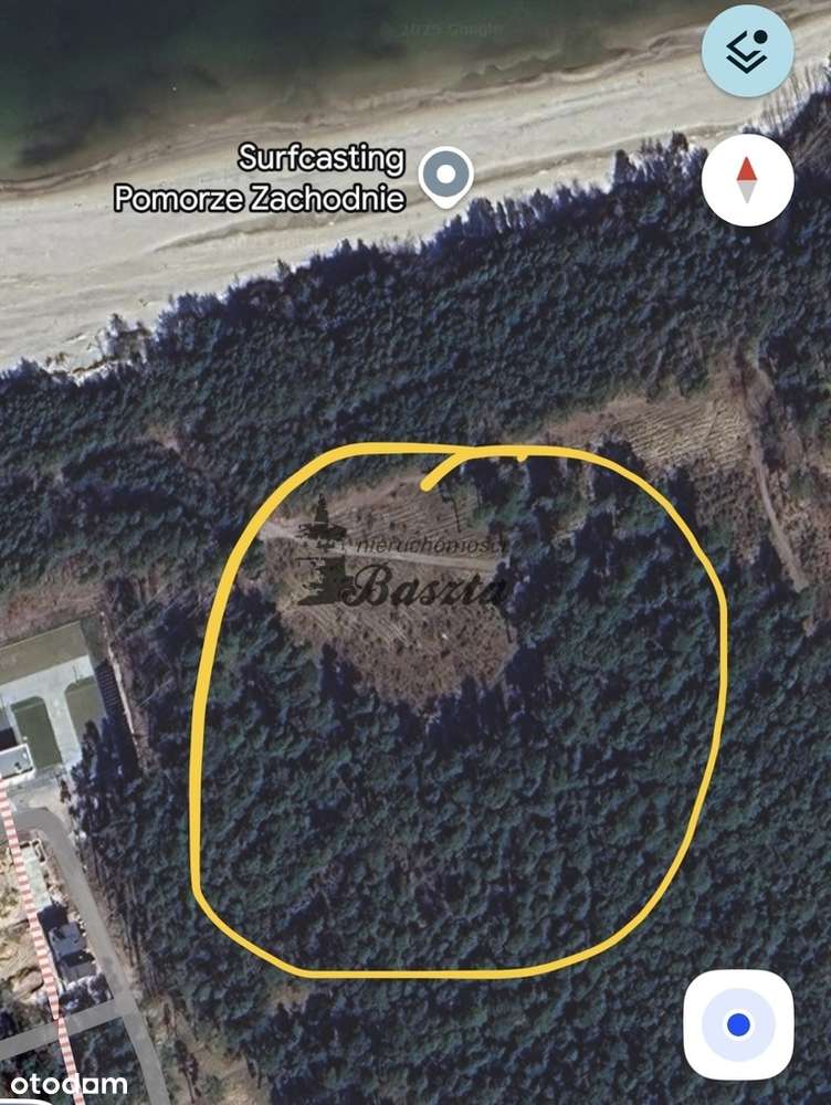 2 878 m², działka na sprzedaż - Dziwnówek, kamieński ...