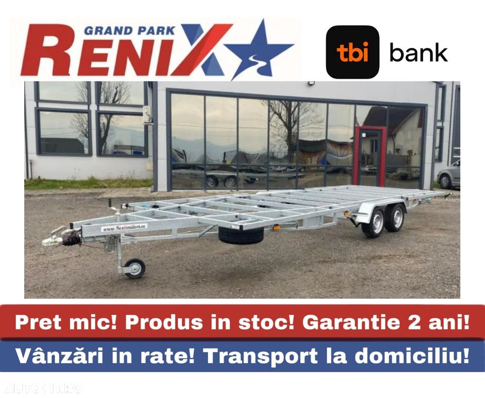 Nou Niewiadow Remorca/Platforma Container mobil/casa mobila/Remorca ...