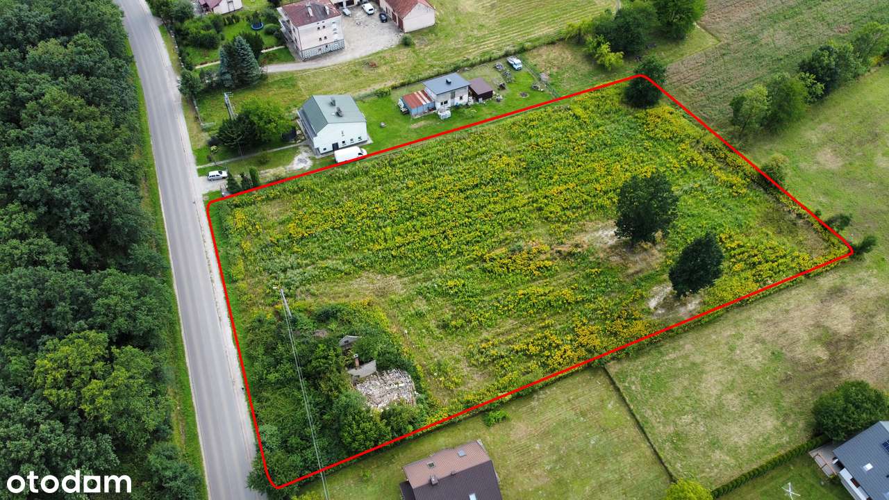 7 100 m², działka na sprzedaż - Krasne, rzeszowski, podkarpackie ...