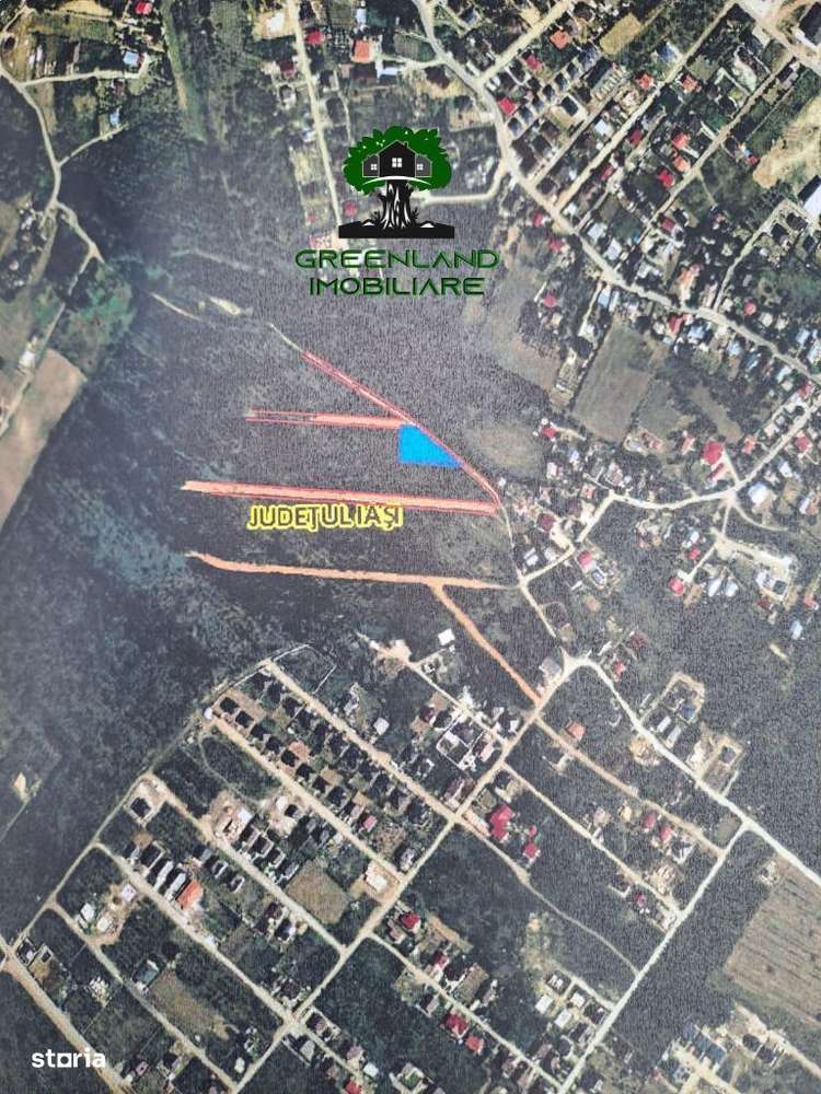 1 000 m², teren de vanzare - Iasi (judet), CUG - 8464312 • www.storia.ro