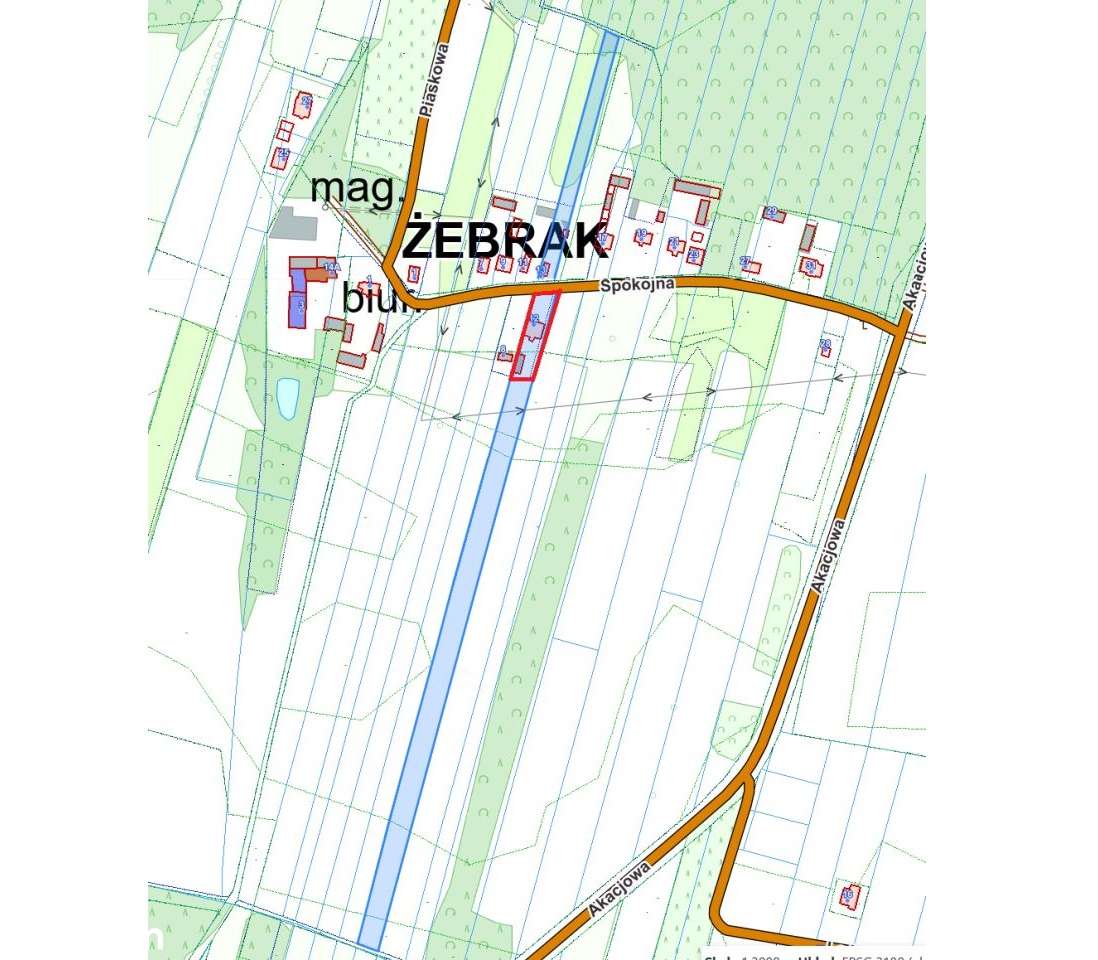 24 663 m², działka na sprzedaż - Górki, garwoliński, mazowieckie ...