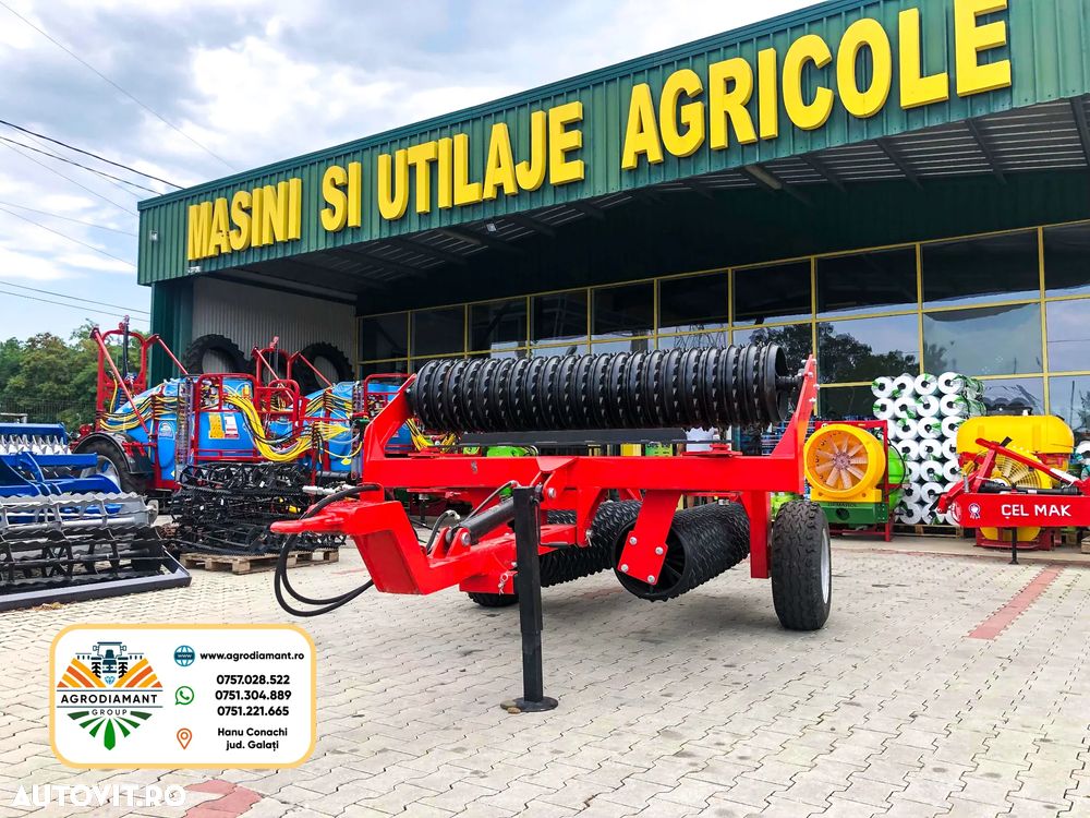 Nou STRUMIK Tavalug pentru tasarea solului, tavalug cambridge inele ...