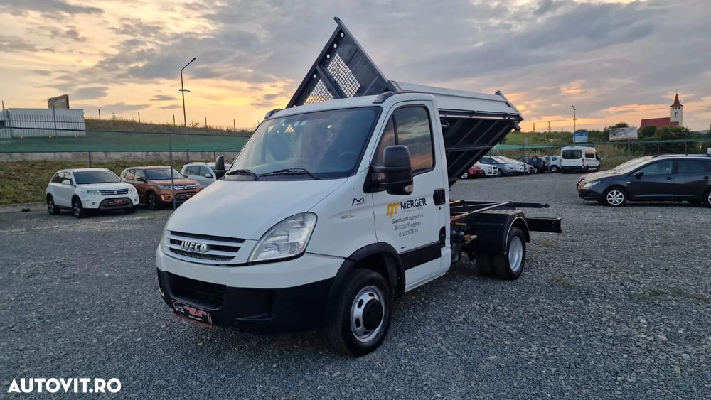 Second hand Iveco DAILY 40C18, basculabil 3 parti, original scatollini ...