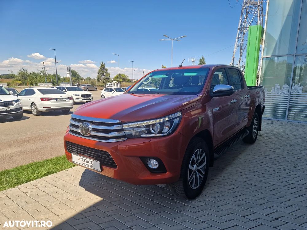 Second hand Toyota Hilux - 33 700 EUR, 80 198 km, 2020 - autovit.ro