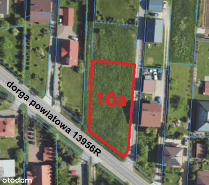 1 010 m², działka na sprzedaż - Malawa, rzeszowski, podkarpackie ...