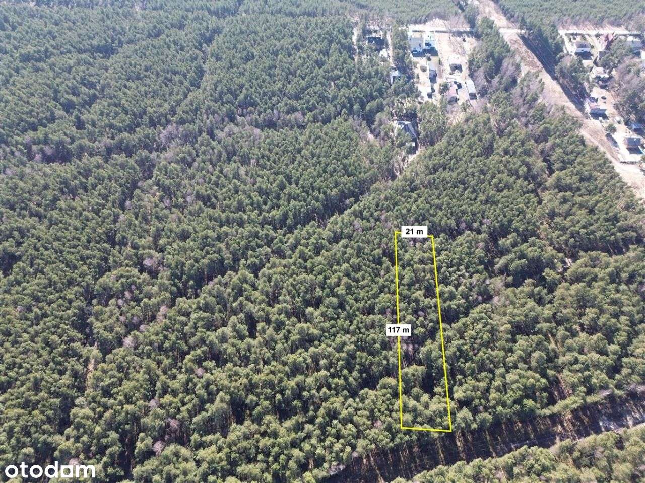 2 498 m², działka na sprzedaż - Choroń, myszkowski, śląskie - 67561940 ...