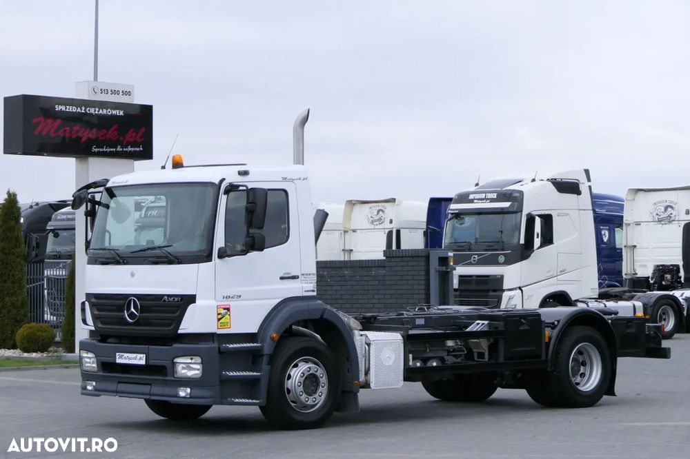 Second hand Mercedes-Benz AXOR 1829 / 4X2 / CADRU - 5.75 M / PTO / EPS ...