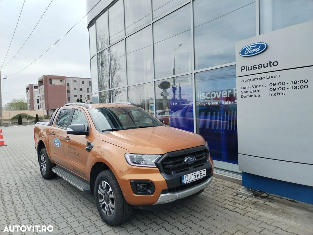 Second hand Ford Ranger - 39 984 EUR, 10 000 km, 2022 - autovit.ro