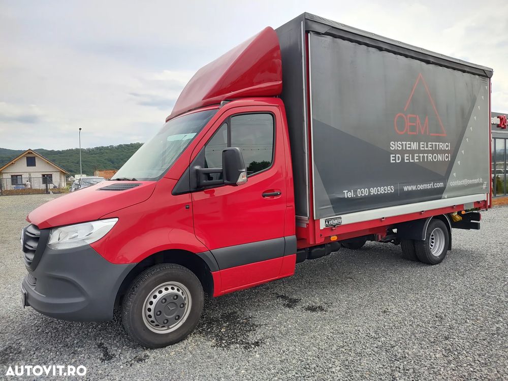 Second hand Mercedes-Benz Sprinter 3000 cmc Prelata 8 paleti, 3500 kg ...