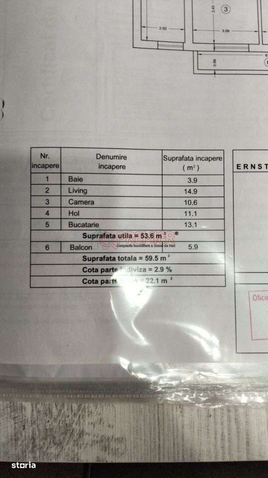 3 camere, apartament de vanzare - Bucuresti (judet), Strada Tiparnitei ...