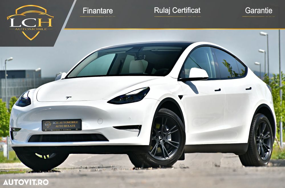 Second hand Tesla Model Y - 51 989 EUR, 28 000 km, 2022 - autovit.ro