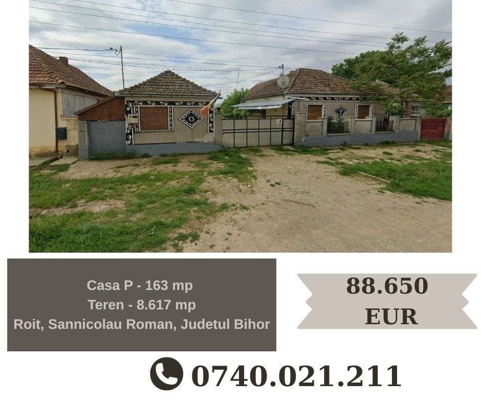 7 camere, casa de vanzare - Bihor (judet), Roit - 9486381 • www.storia.ro