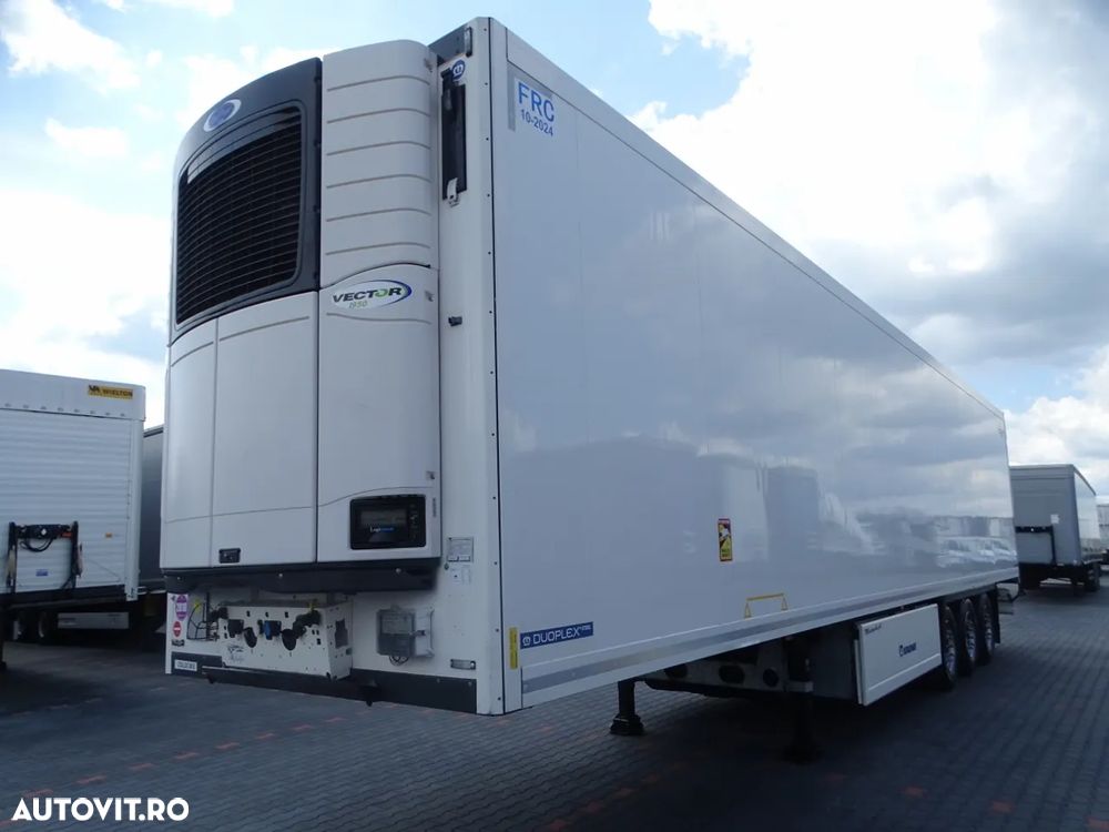 Second hand Krone SEMI-REMORCĂ FRIGORIFĂ / CARRIER VECTOR 1950 / DOPPELSTOCK / PALLET BOX / - 39 ...