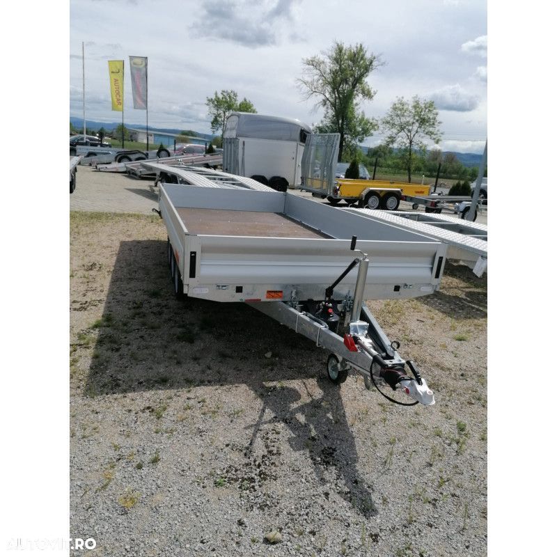 Nou Autocar Remorca trailer auto universal cu basculare hidraulica ...