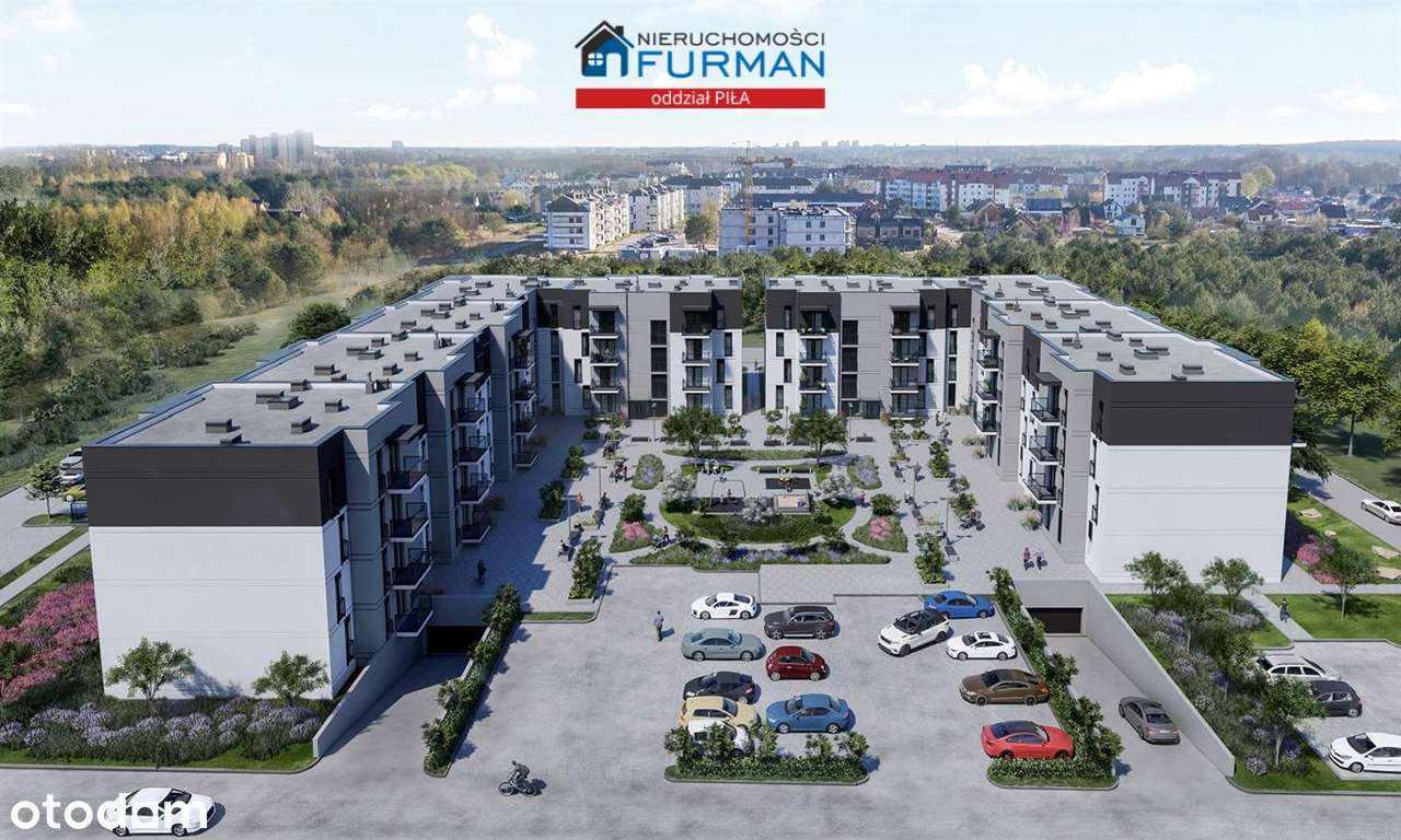 2 pokoje, mieszkanie na sprzedaż - Piła, Zielona Dolina - 67549535 ...