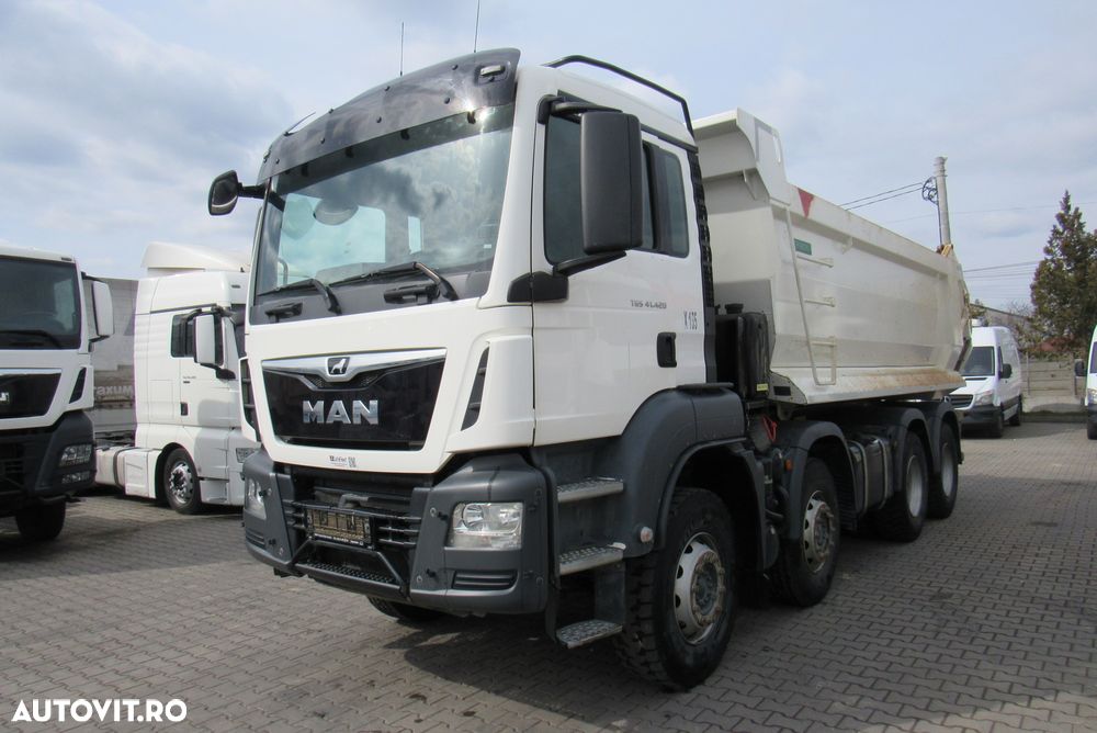 Second hand MAN TGS 41.420 8X4 BB - 91 400 EUR, 79 000 km, 2018 ...