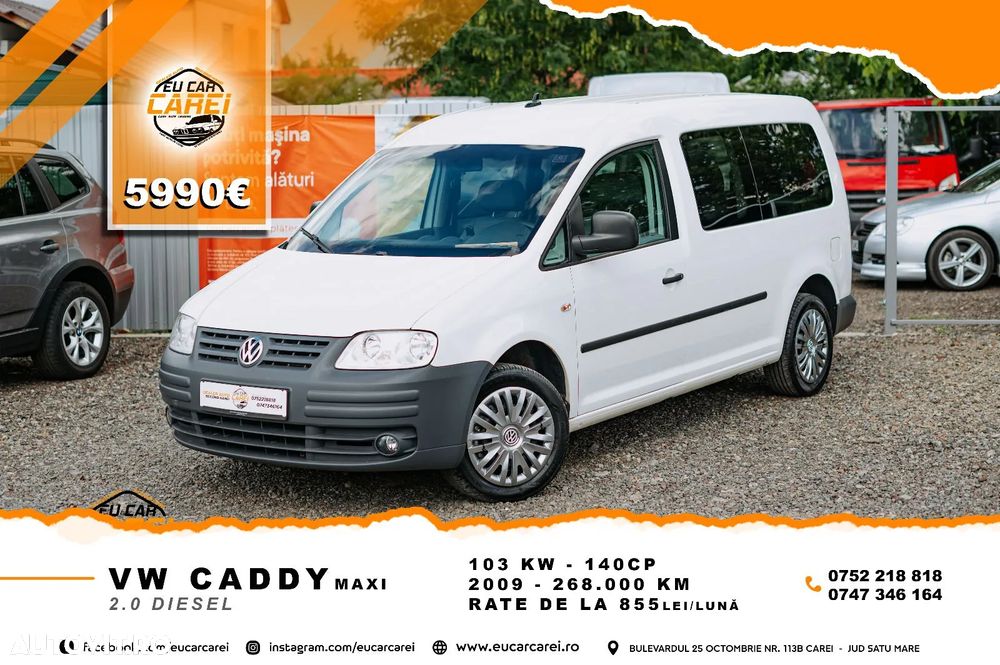 Second hand Volkswagen Caddy - 6 490 EUR, 268 000 km, 2009 - autovit.ro