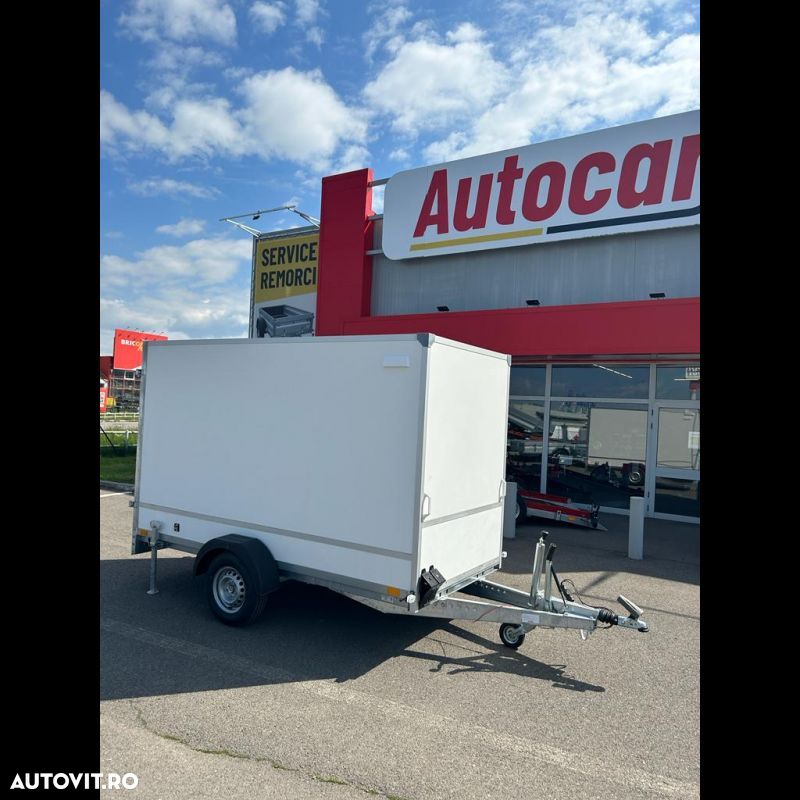 Nou Autocar Remorca carosata auto noua, Furgon , inchisa ...