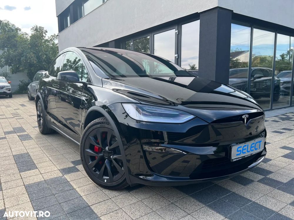 Second hand Tesla Model X - 128 900 EUR, 2 200 km - Autovit
