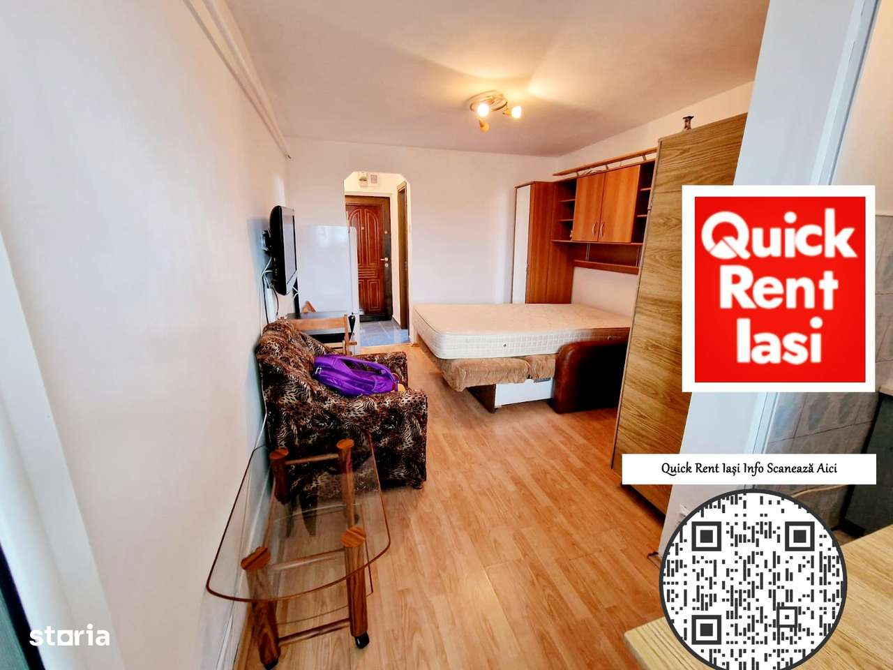 1 Cameră, apartament de inchiriat - Iasi (judet), Podu Ros - 9508183 ...