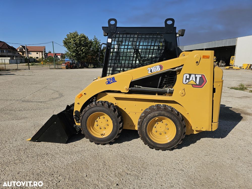 Second hand Caterpillar cat 216B , bobcat miniincarcator buldo ...