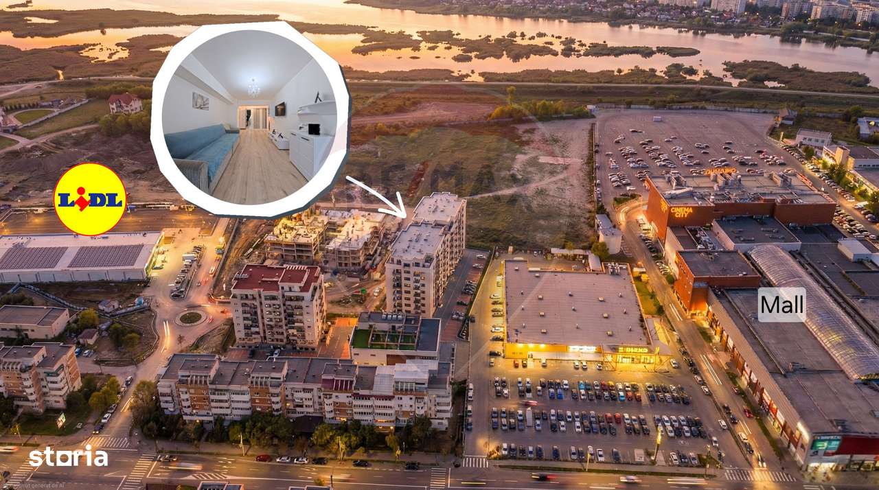 2 camere, apartament de inchiriat - Bacau (judet), Strada Stefan cel ...