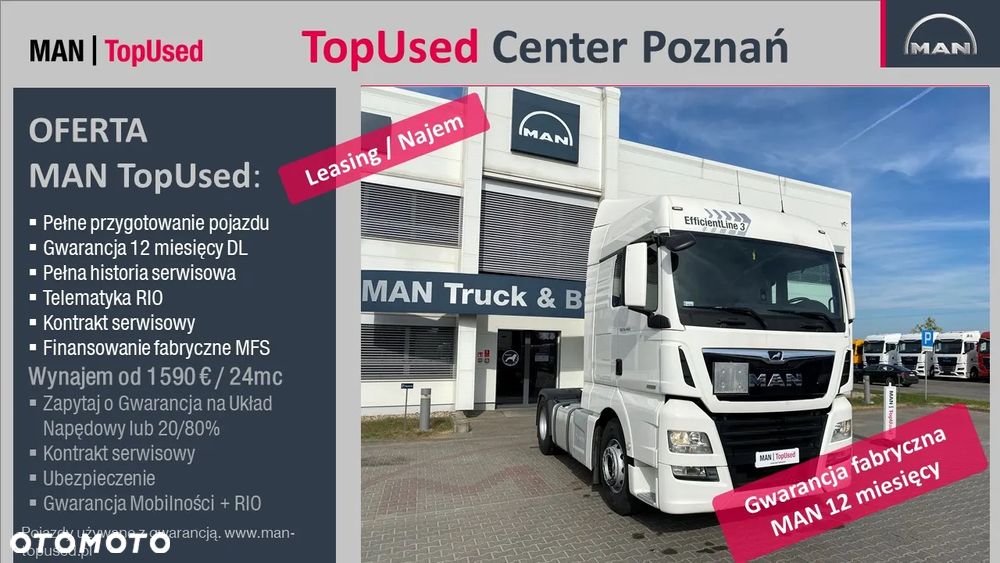 Używane MAN TGX 18.460 STANDARD/Hydraulika/ GWARANCJA/ ZOBACZ WIDEO ...