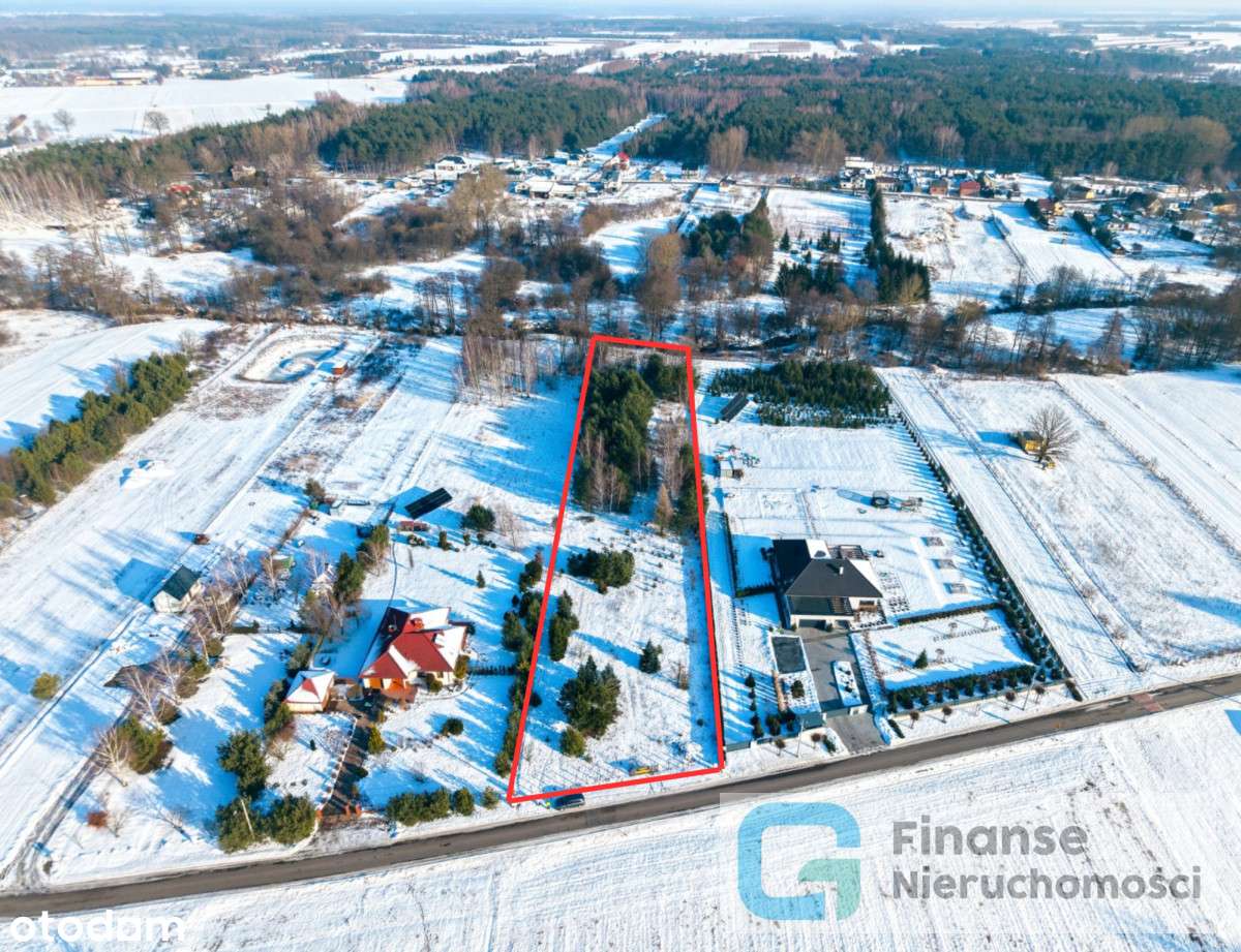 6 100 m², działka na sprzedaż - Strobów, skierniewicki, łódzkie ...