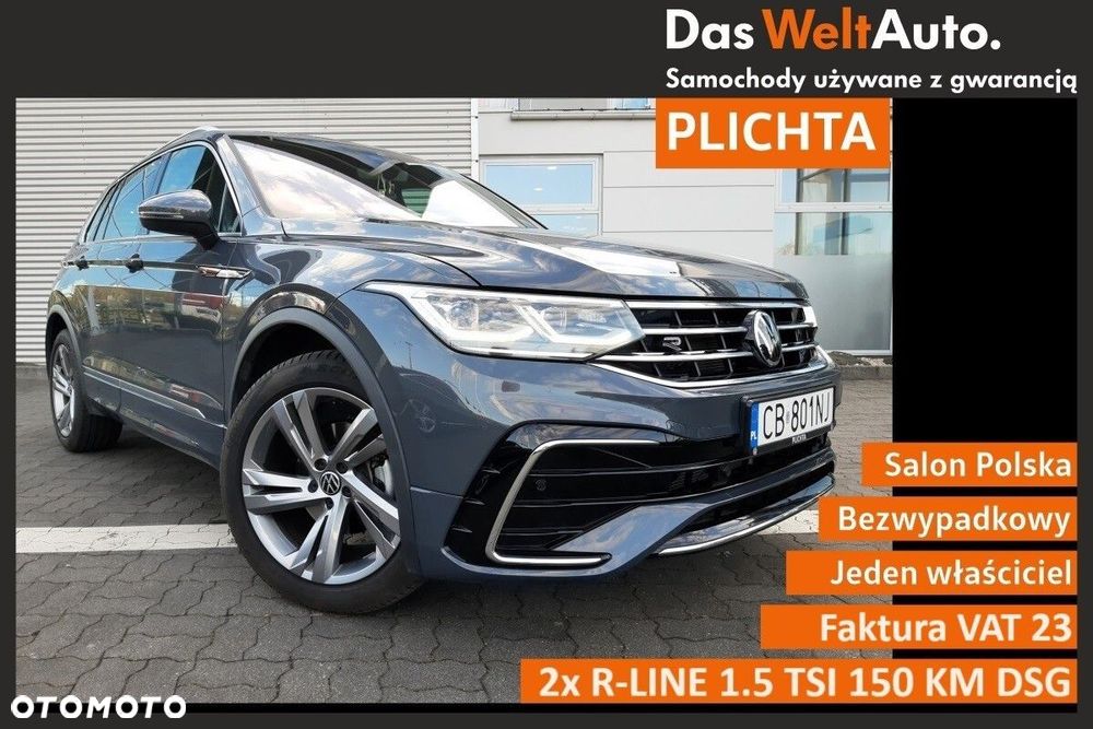 Używane Volkswagen Tiguan - 154 900 PLN, 21 750 km - Otomoto