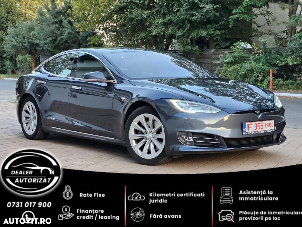 Second hand Tesla Model S - 31 500 EUR, 99 807 km, 2018 - autovit.ro