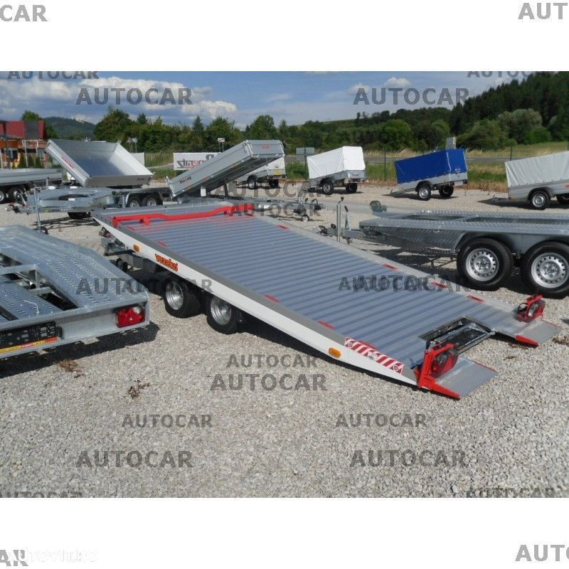 Nou Autocar Remorca trailer auto universal cu basculare hidraulica de ...