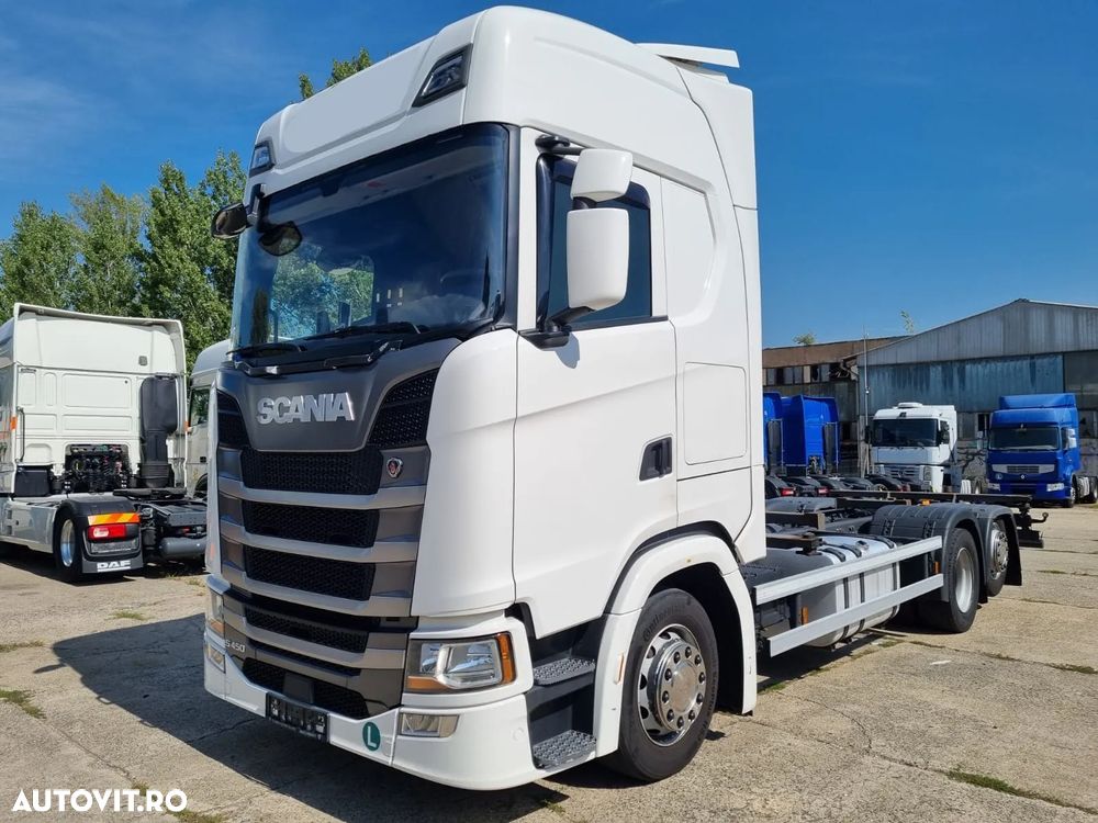 Second hand Scania S450 BDF 6x2 - 54 950 EUR, 772 151 km, 2019 - autovit.ro
