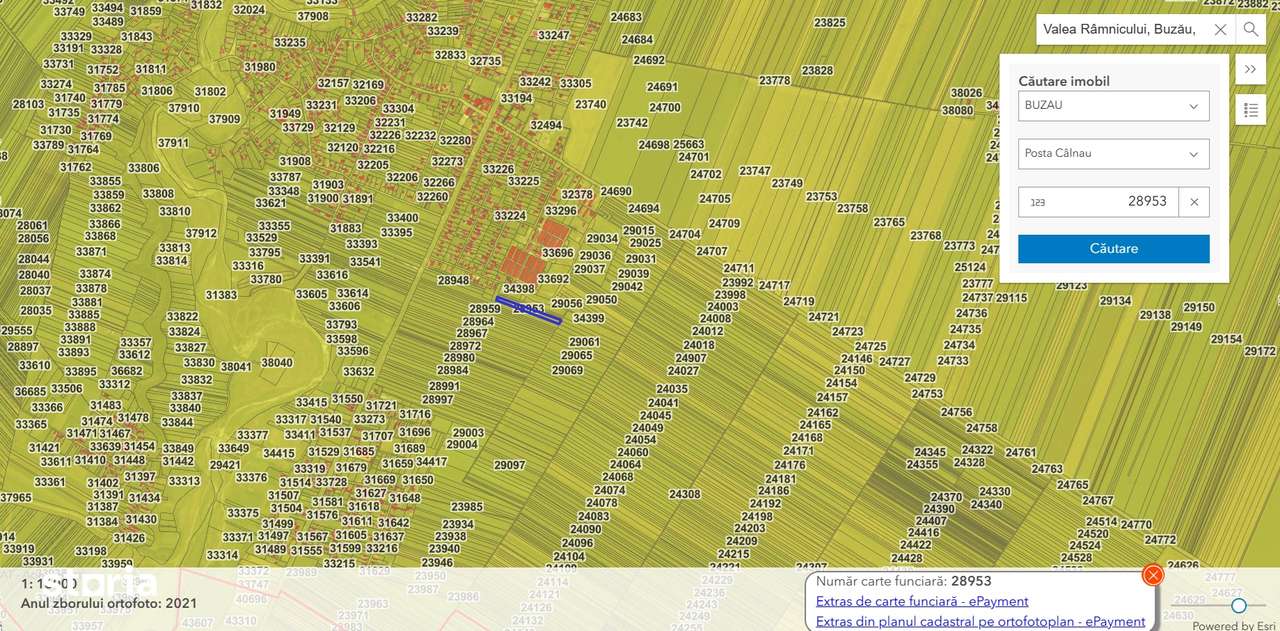 157 141 m², teren de vanzare - Buzau (judet), Posta Calnau - 10024277 ...