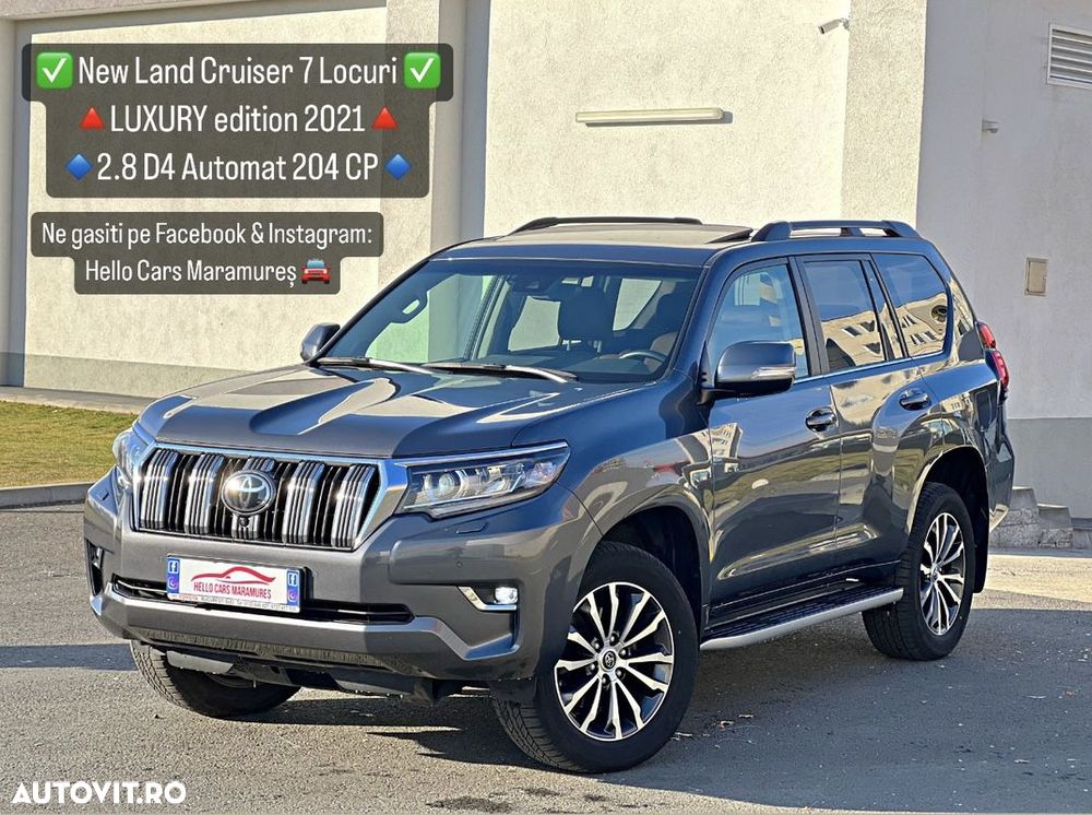 Second hand Toyota Land Cruiser - 55 990 EUR, 56 000 km - Autovit